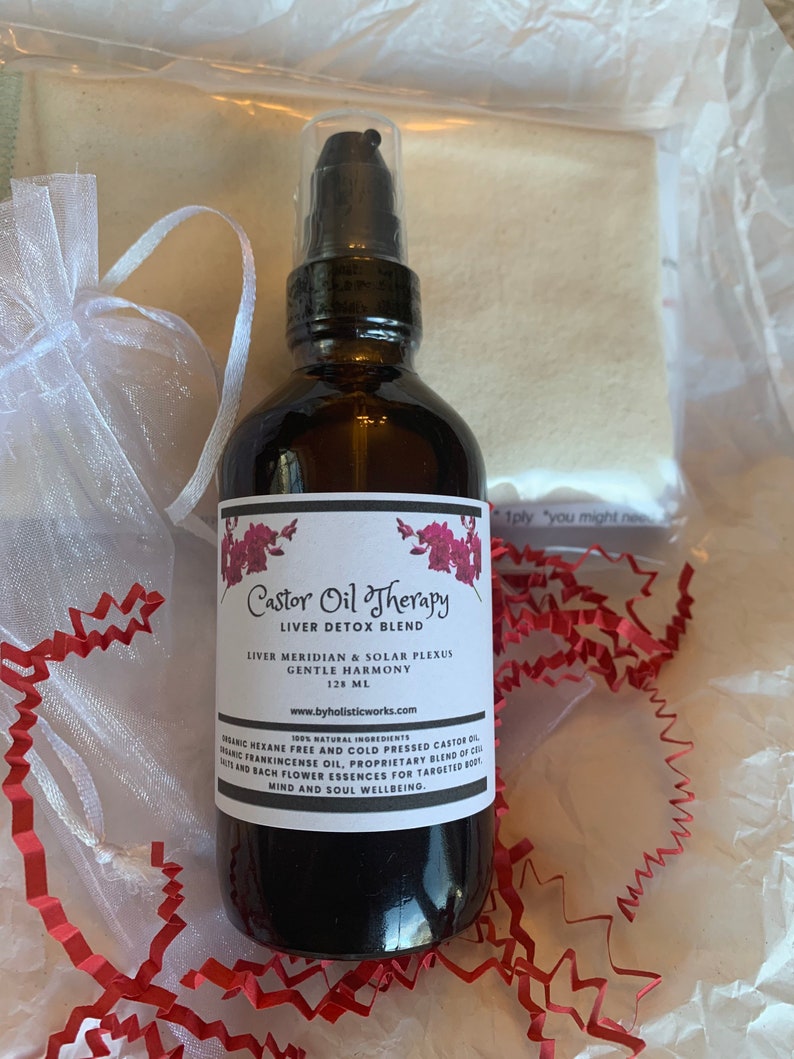 Castor Oil Liver Detox Kit – Liver & Solar Plexus Balance | Cell Salts ...