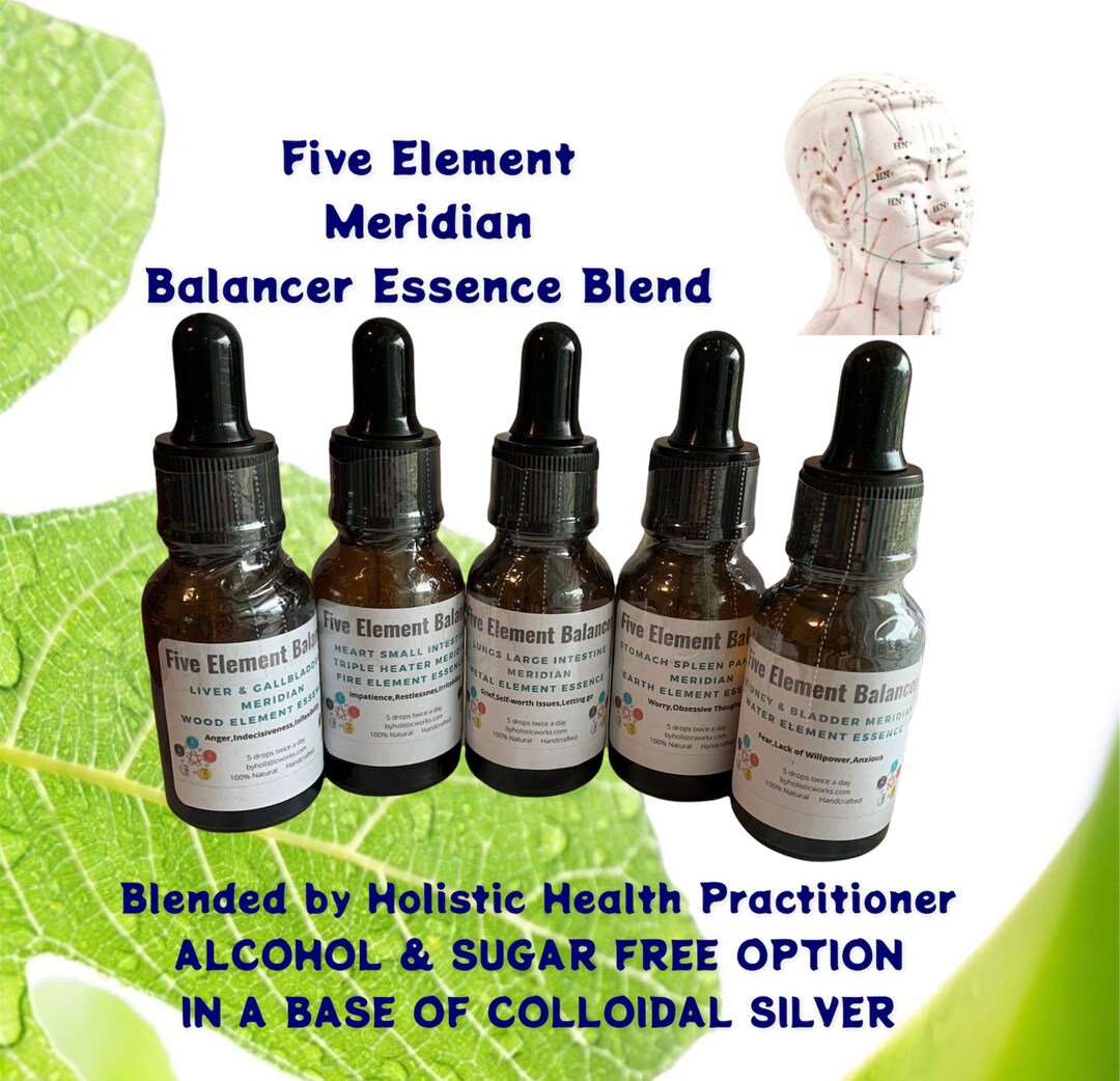 Five Element Harmony Elixir. Traditional Chinese Medicine Essences ...