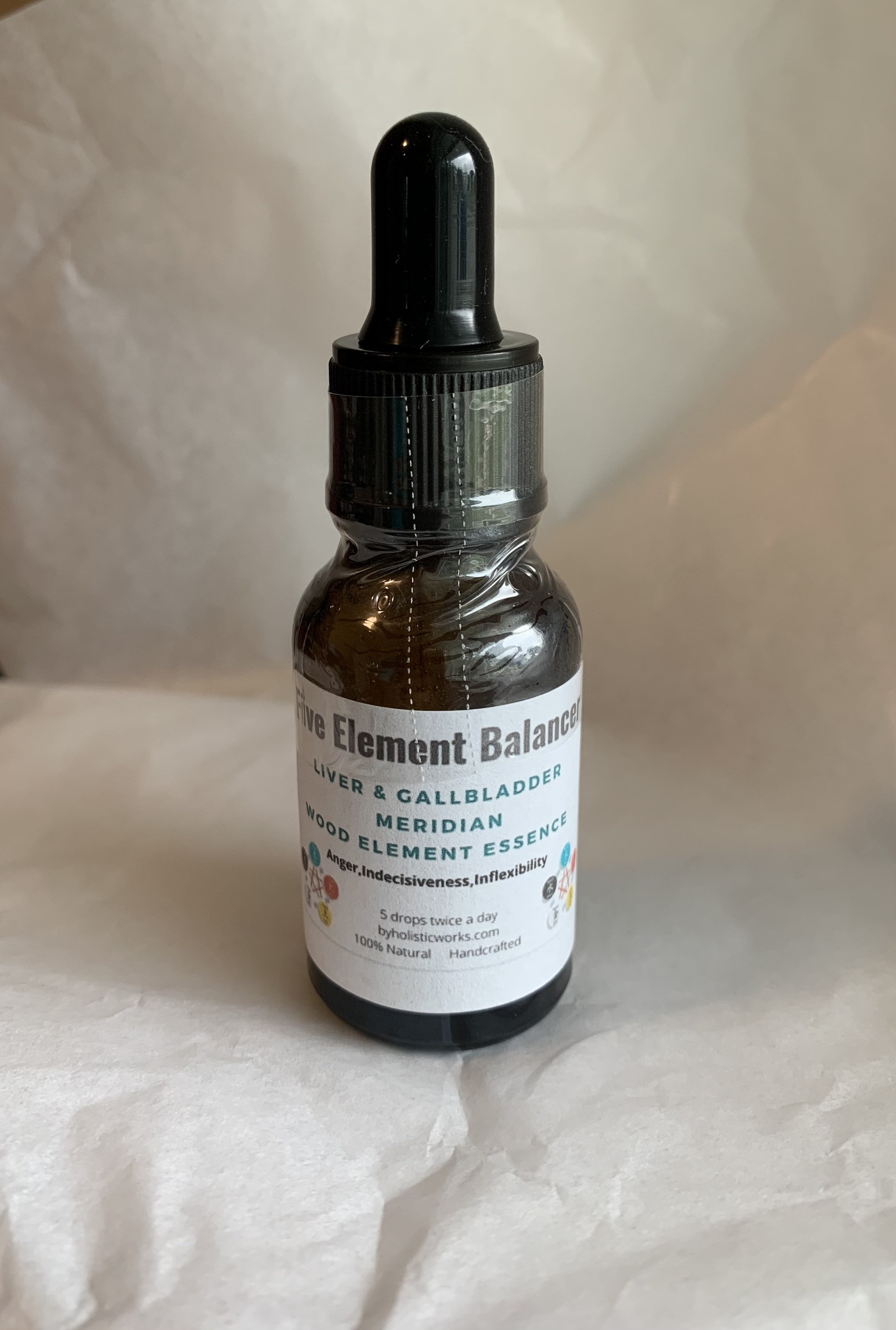 FIVE ELEMENT Elixir. Meridians Resonance Essence. Cell Salts Bach Flowers Synergistic Formula ...