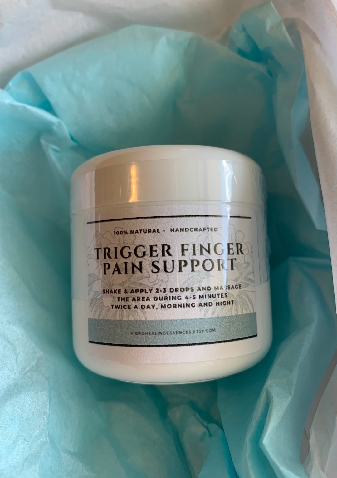 Trigger Finger Massage Cream. Elasticity and Flexibility. Cell Salts ...