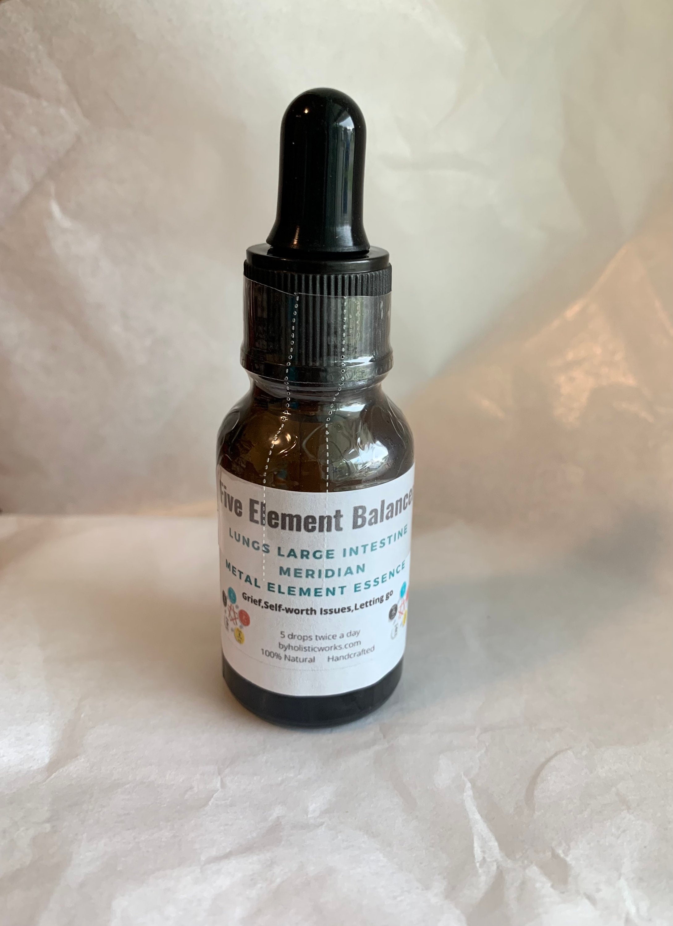 FIVE ELEMENT Elixir. Meridians Resonance Essence. Cell Salts Bach Flowers Synergistic Formula ...