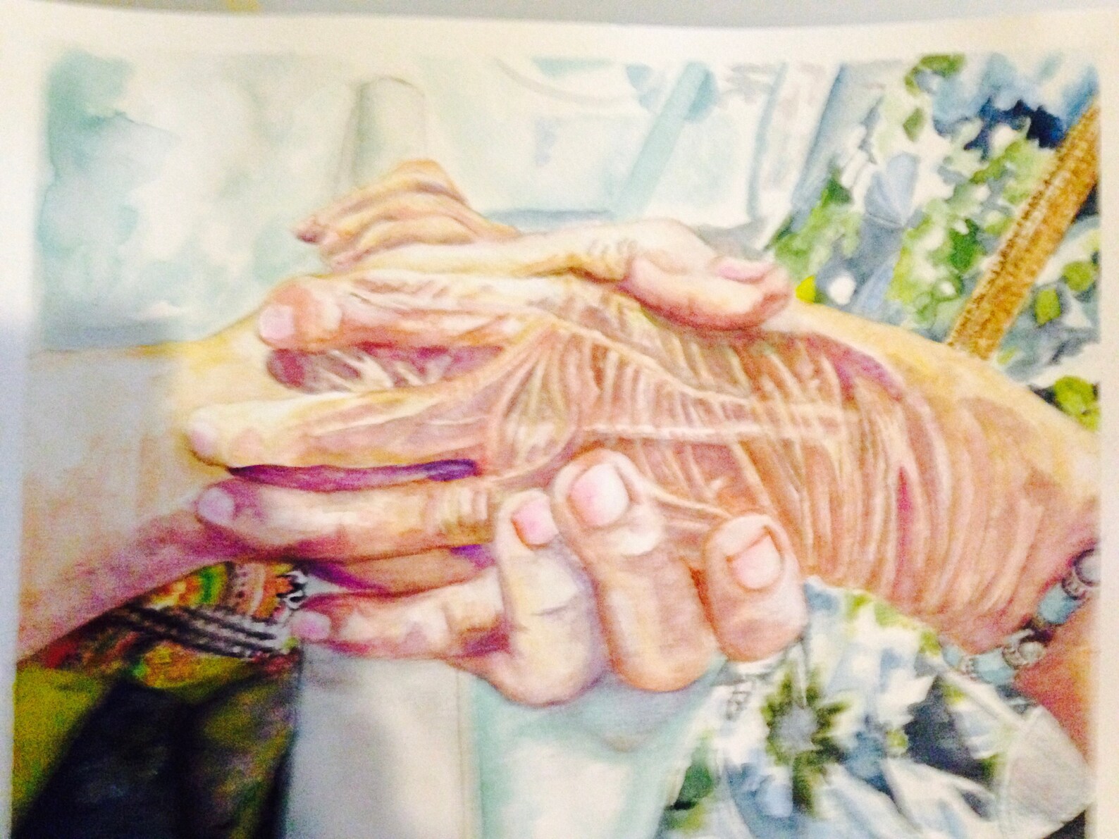 Memorial Hand Portraits - Etsy