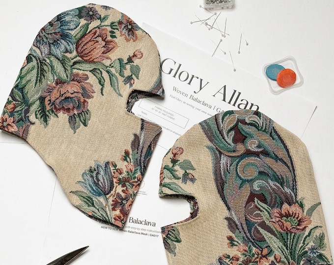 Woven Balaclava PDF Pattern With Video Tutorial - Woven Balaclava ...