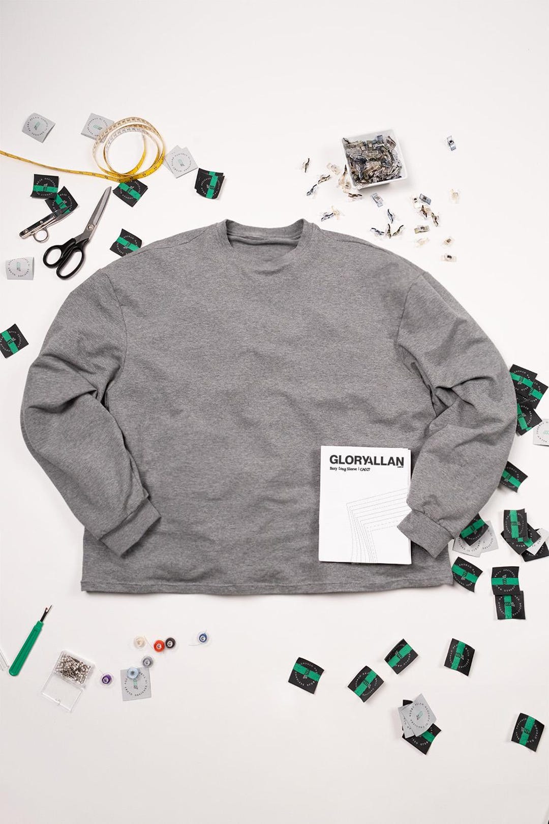 Boxy Long Sleeve PDF Pattern and Instructions - Shirt Sewing Pattern ...