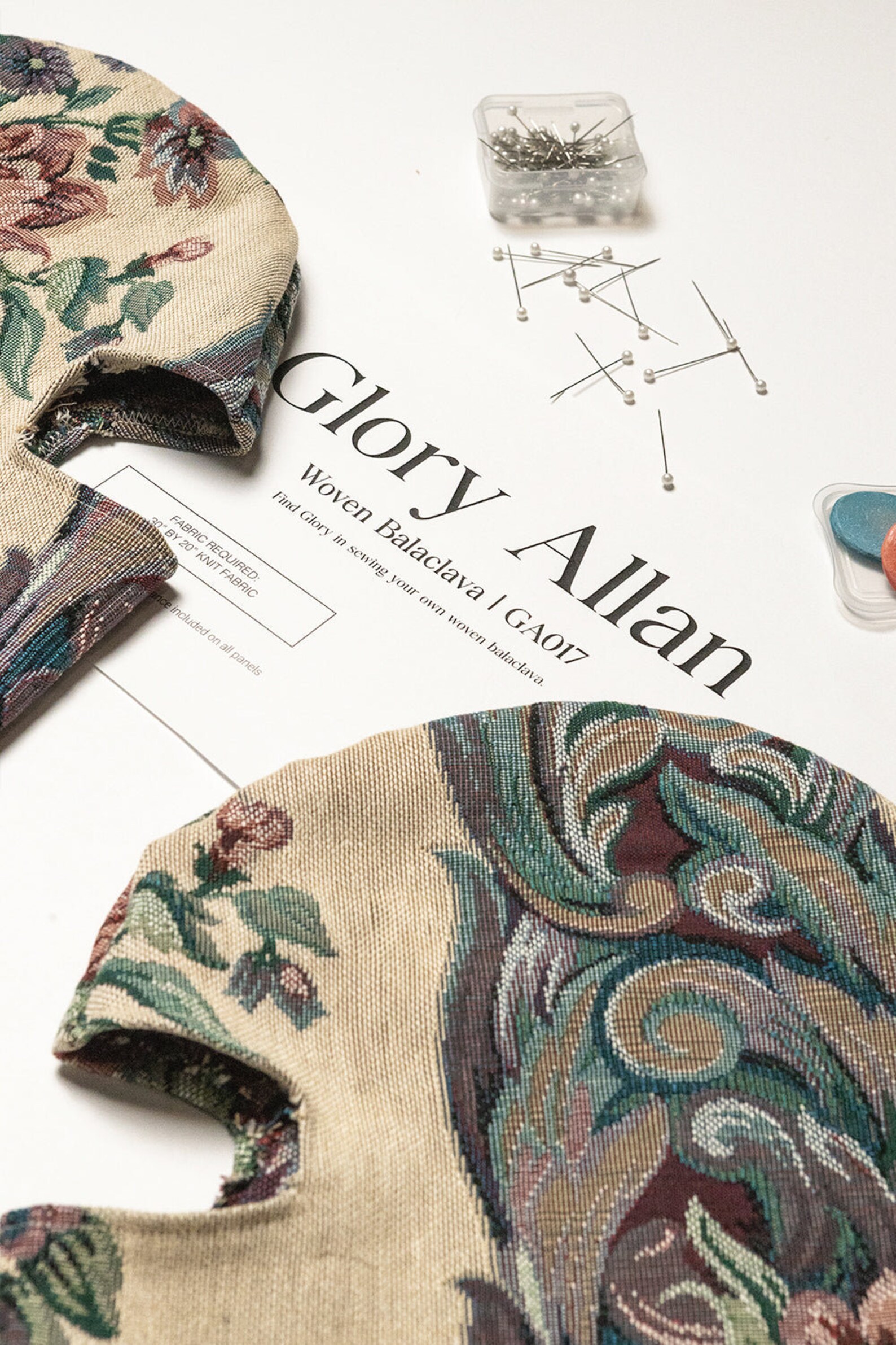 Woven Balaclava PDF Pattern With Video Tutorial Woven Balaclava Sewing ...