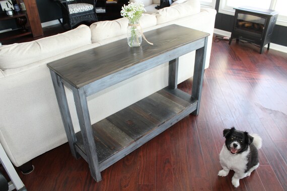 Entryway Table Farmhouse Table Hallway Table Sofa Table | Etsy