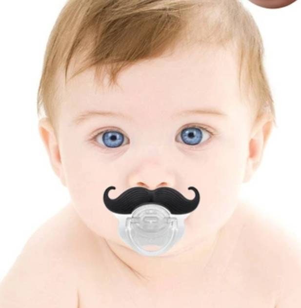 Mexican Baby With Mustache
