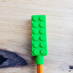 Silicone Pencil and Pen Toppers Anxiety, Adhd, Ocd, Stress Aide Chew ...