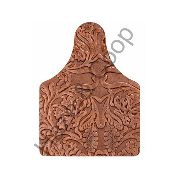 Leather Cow Tag - Etsy