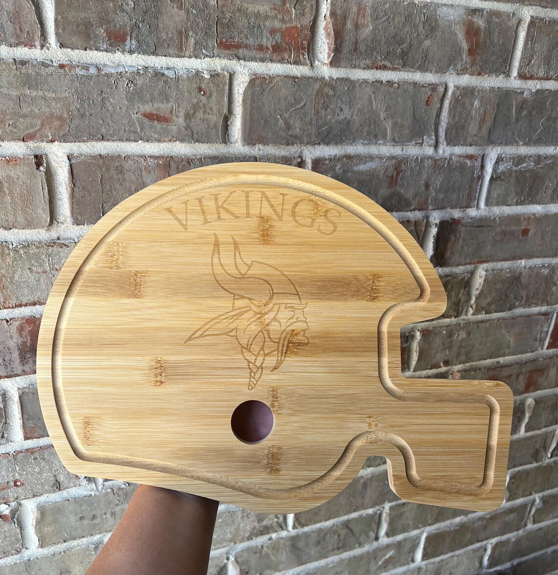 Custom Football Cutting Board | Football Helmet Cutting Board ...