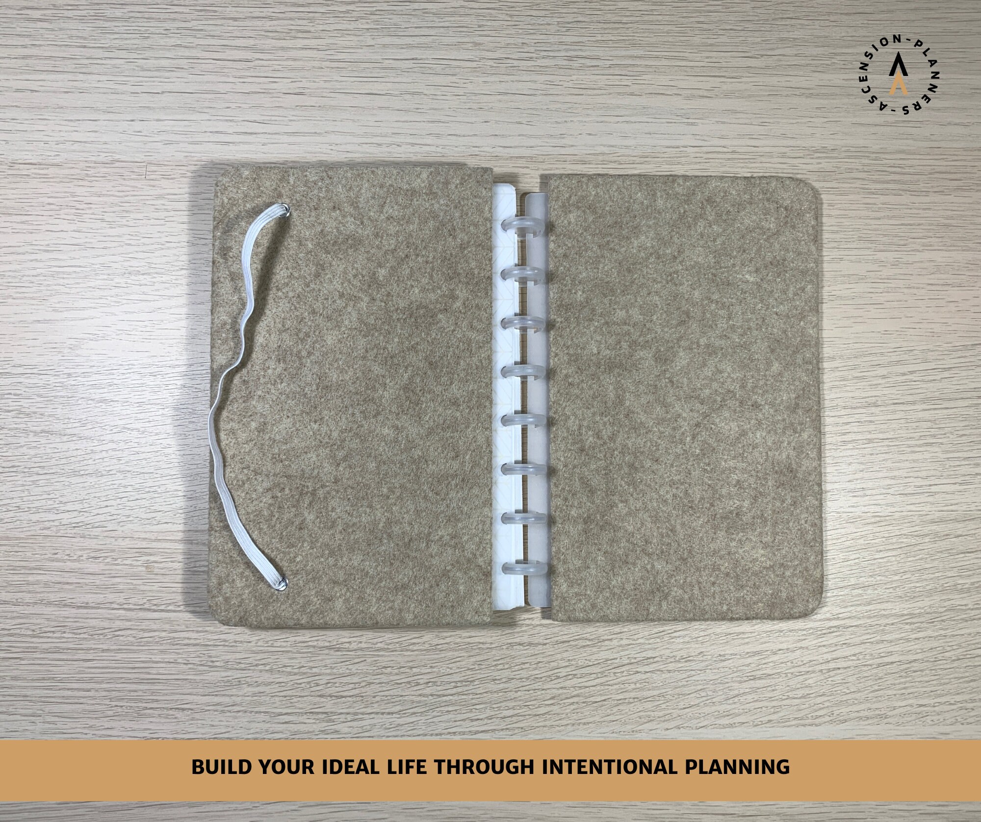 Felt Discbound Planner Cover for Half Letter & Happy Planner - Etsy