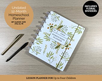The Simple Homeschool Planner - Etsy