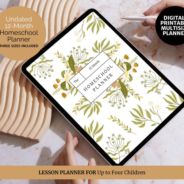 Homeschool Planner - Etsy