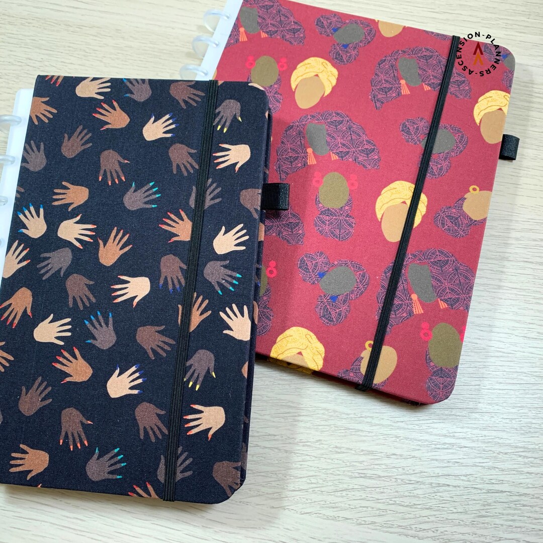 Discbound Planner Cover in Half Letter & Happy Planner Classic | Black ...