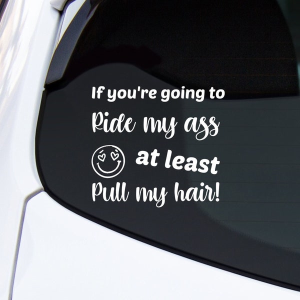 Inappropriate Car Decal - Etsy