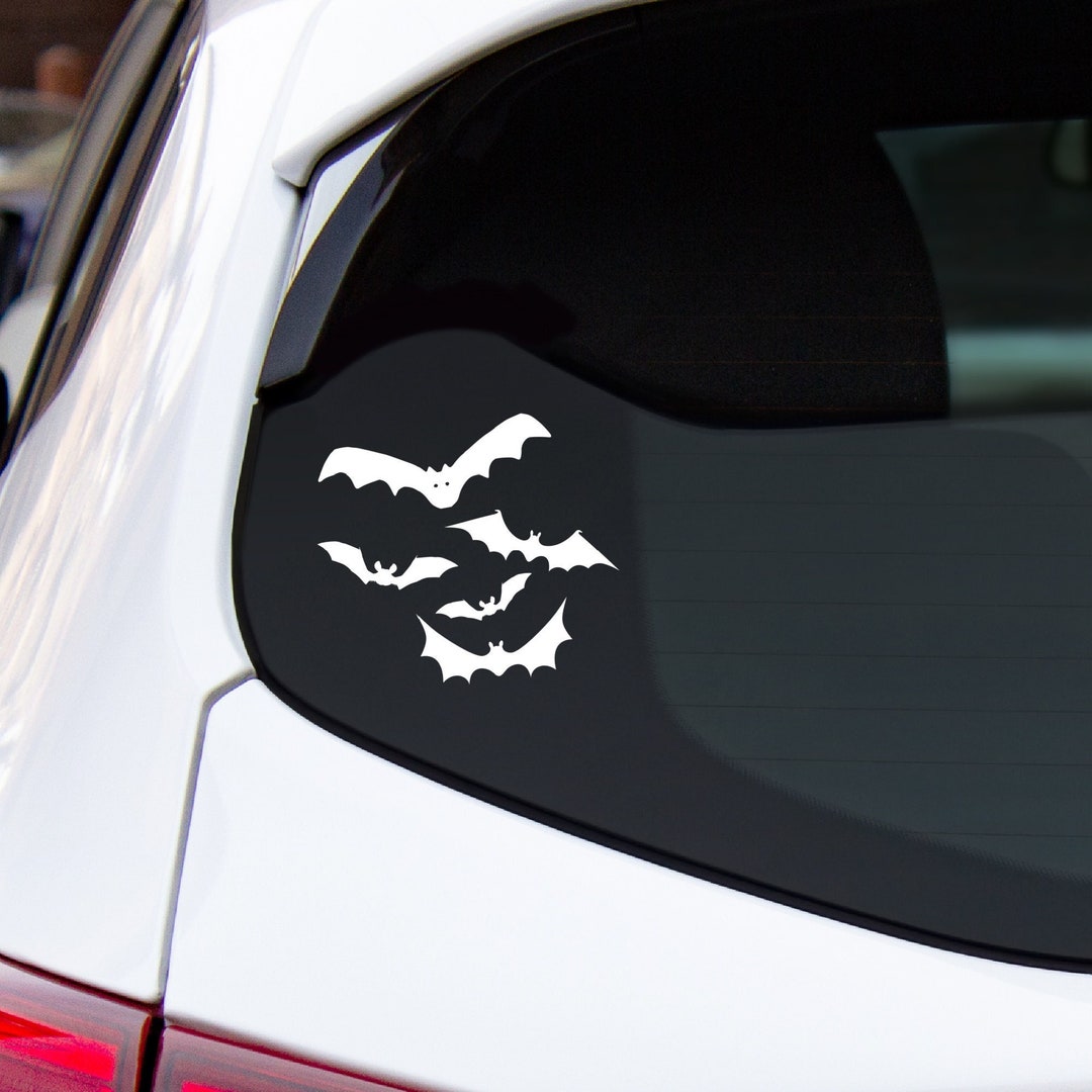 Bat Car Decal, Halloween Bat Decal, Gift for Bat Lover - Etsy
