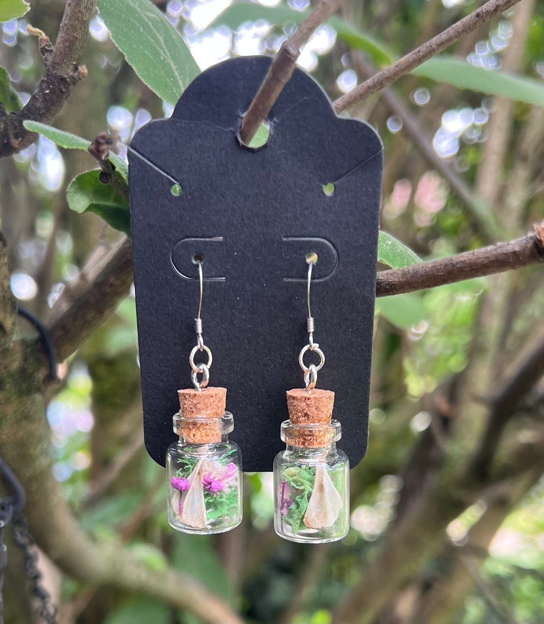 Oddity Earrings. Mouse Scapula Bone Earrings, Stainless Steel - Etsy