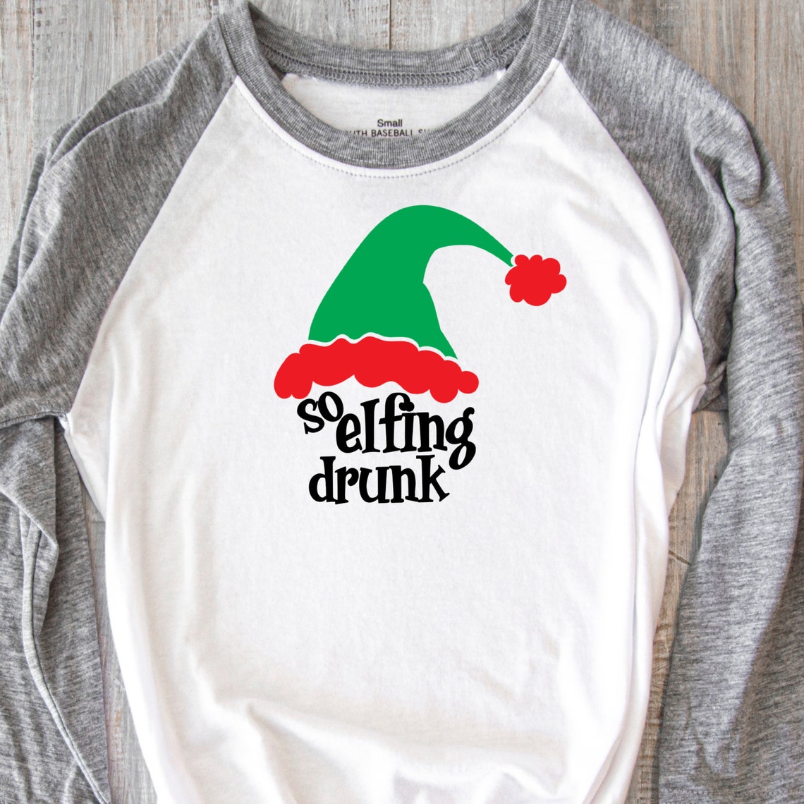 So Elfing Drunk SVG Christmas Elf SVG Drunk Elf SVG Funny | Etsy