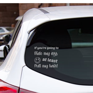 Funny Car Decal: Inappropriate Bumper Sticker - Etsy