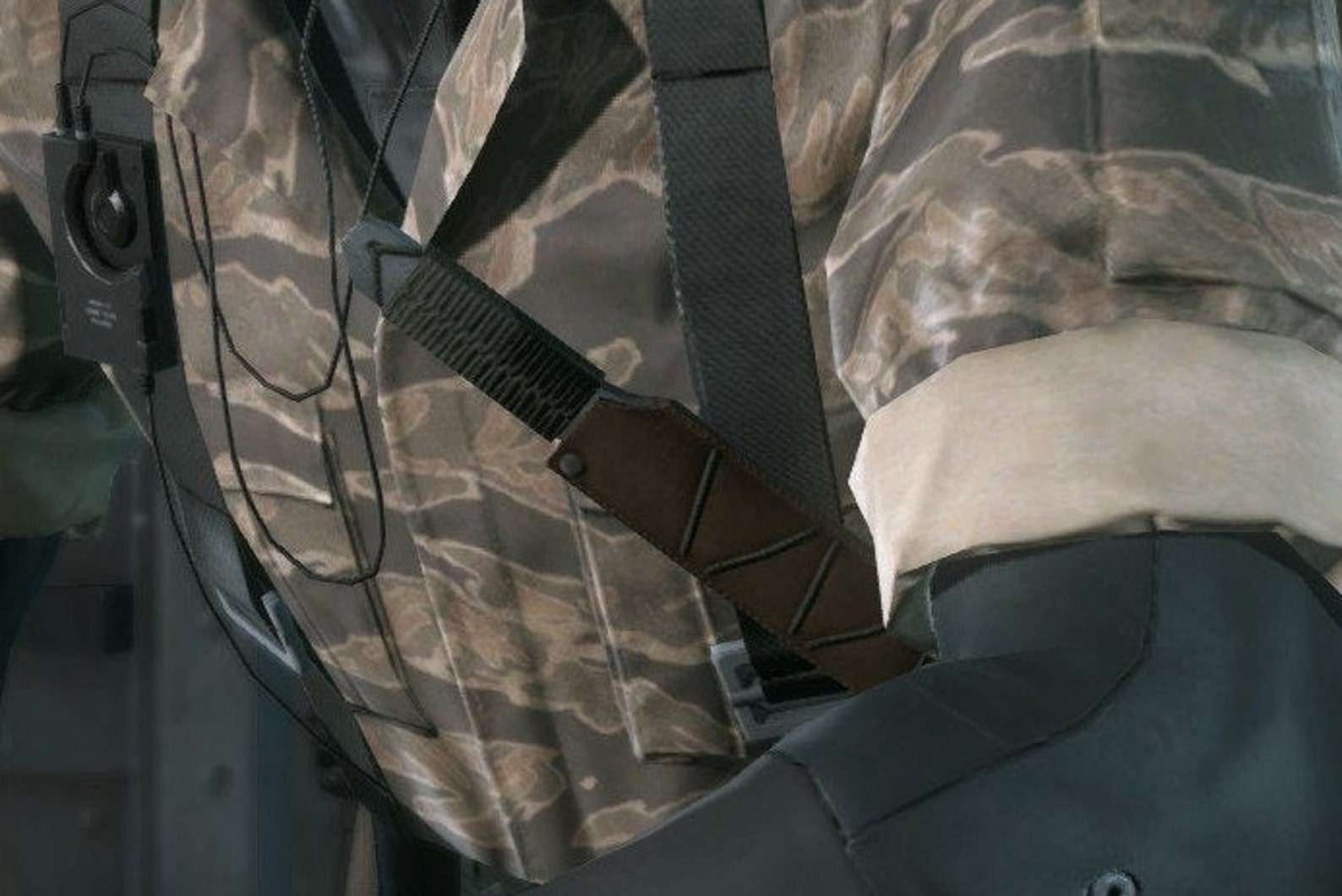 Naked Snake Big Boss CQC Knife Metal Gear Solid 3 Snake Eater Delta 3D ...