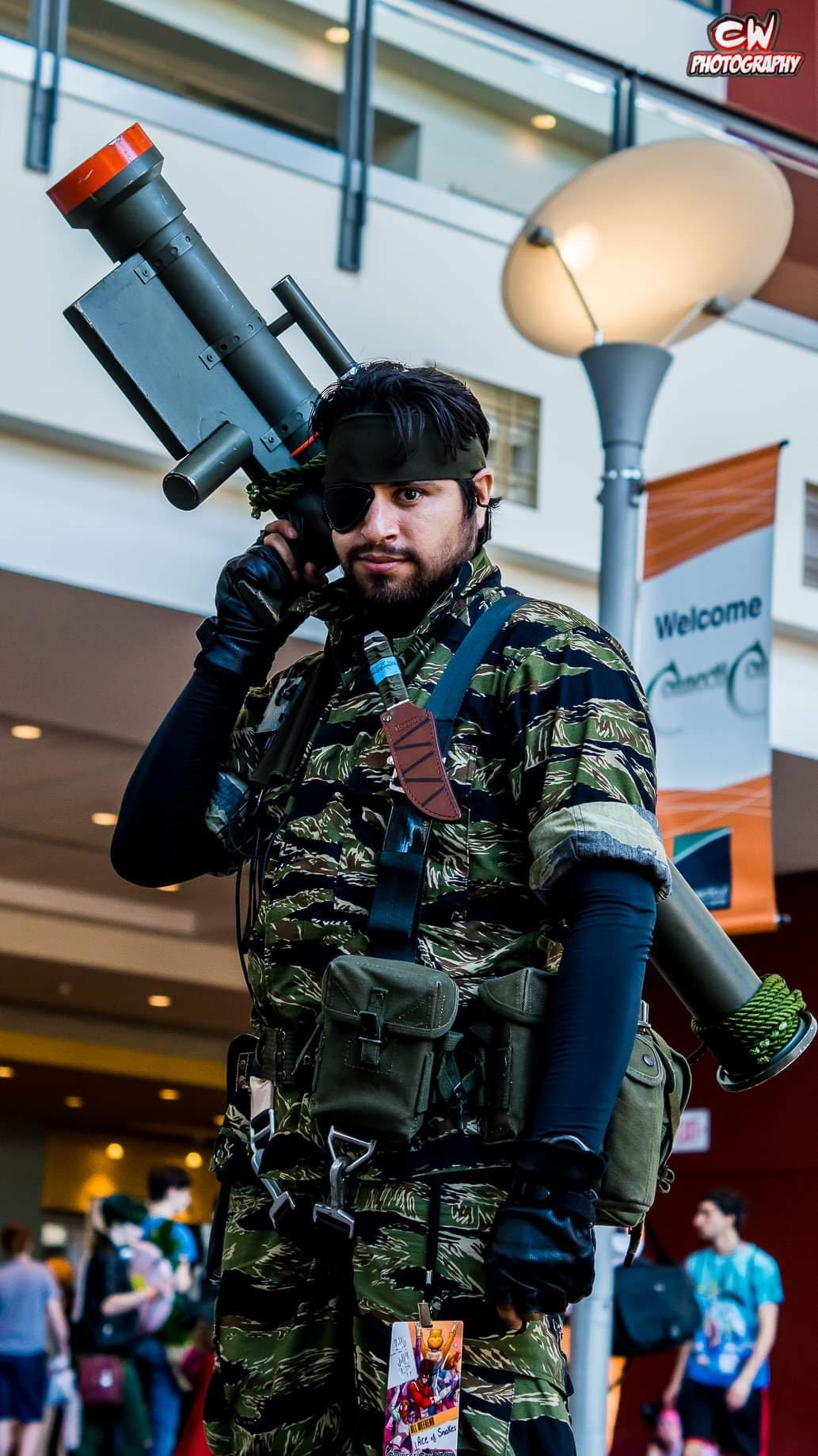 Naked Snake Big Boss CQC Knife Metal Gear Solid 3 Snake Eater Delta 3D ...