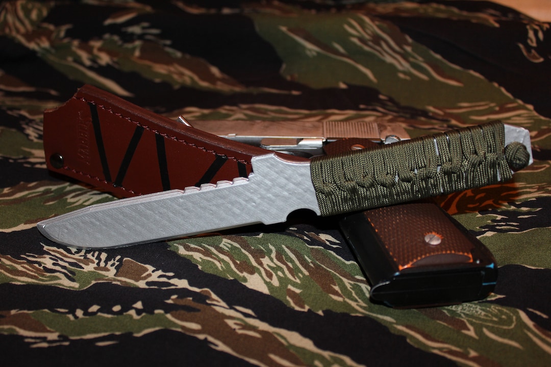 Naked Snake Big Boss CQC Knife Metal Gear Solid 3 Snake Eater - Etsy