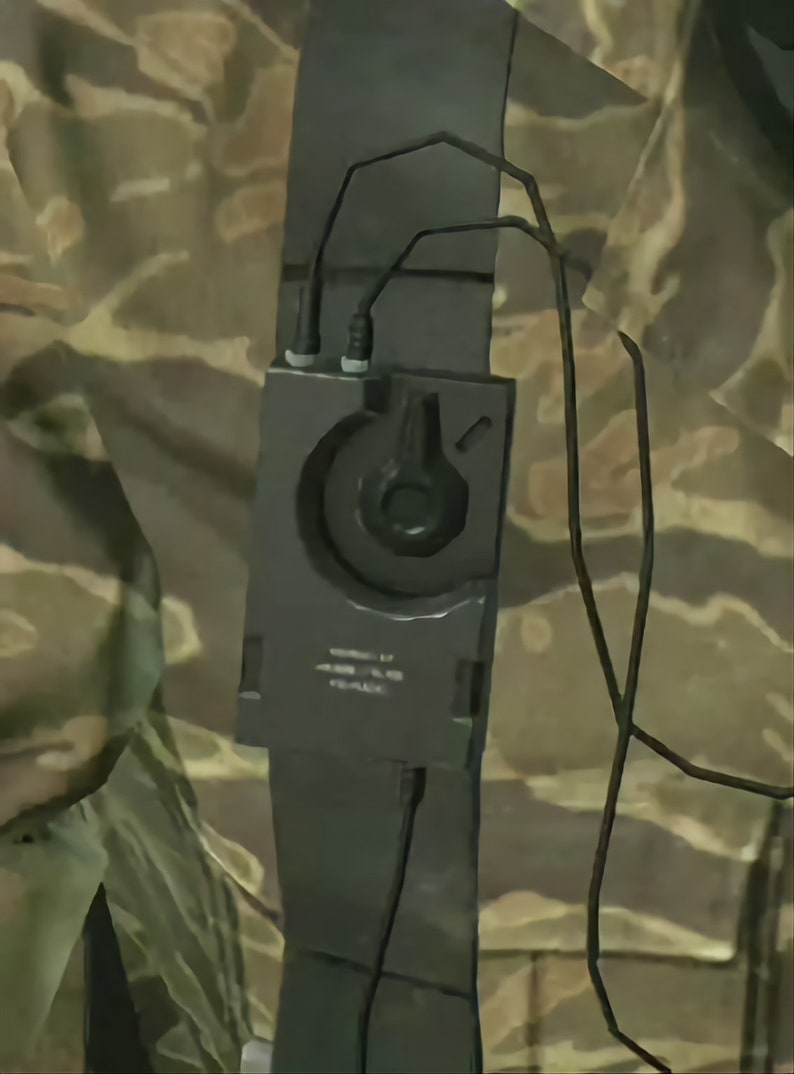 Naked Snake Big Boss Vox PTT Switchbox Codec Metal Gear Solid 3 Snake ...