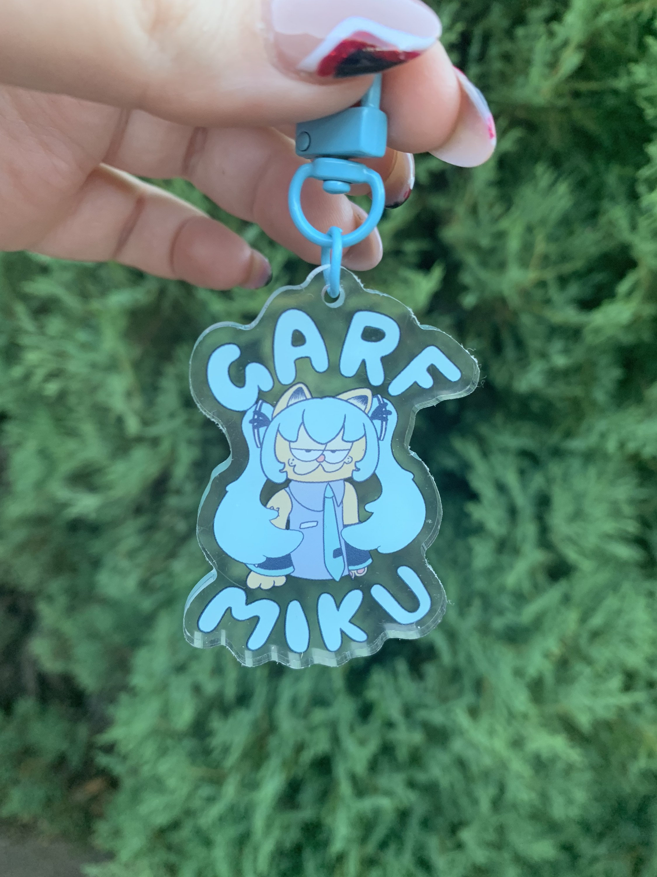 Garfield Hatsune Miku - Etsy Australia