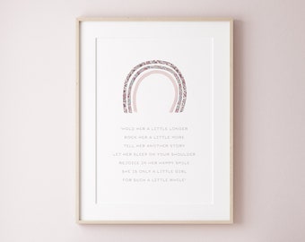 Rainbow Baby Poem | Etsy