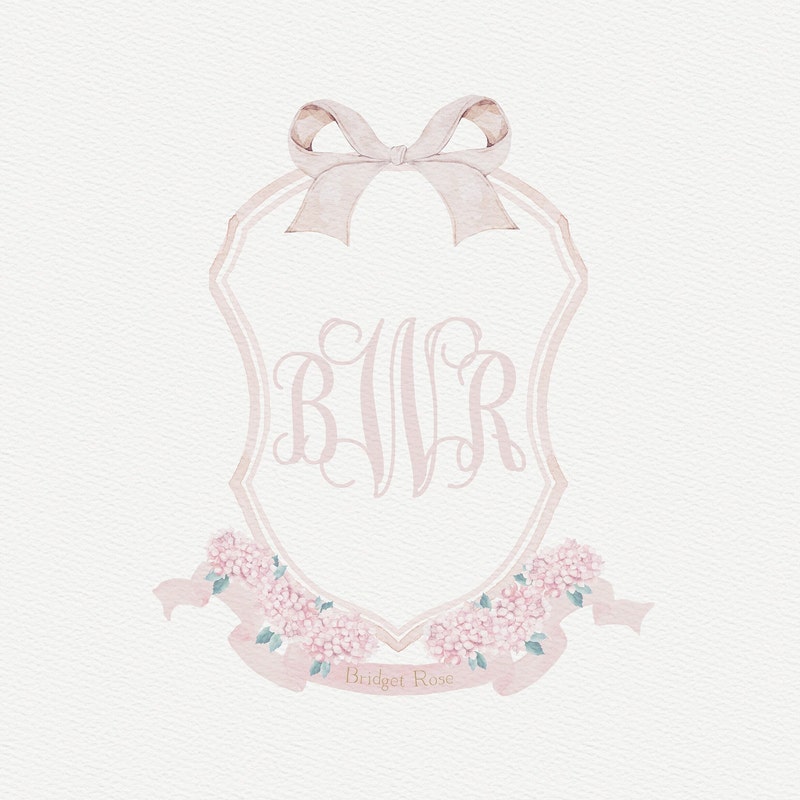 Monogram Crest - Etsy