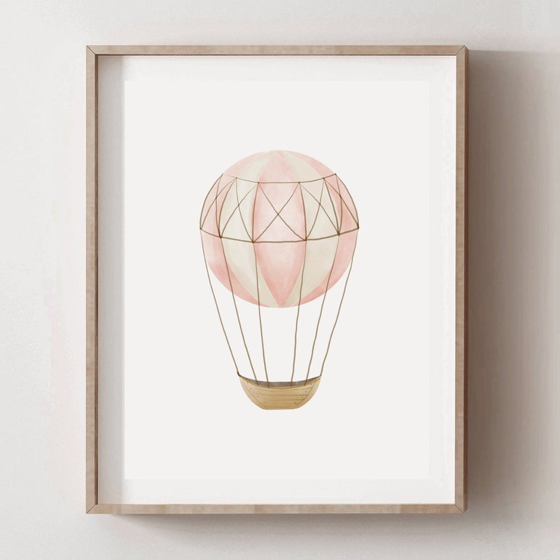 Air Balloon Print - Etsy