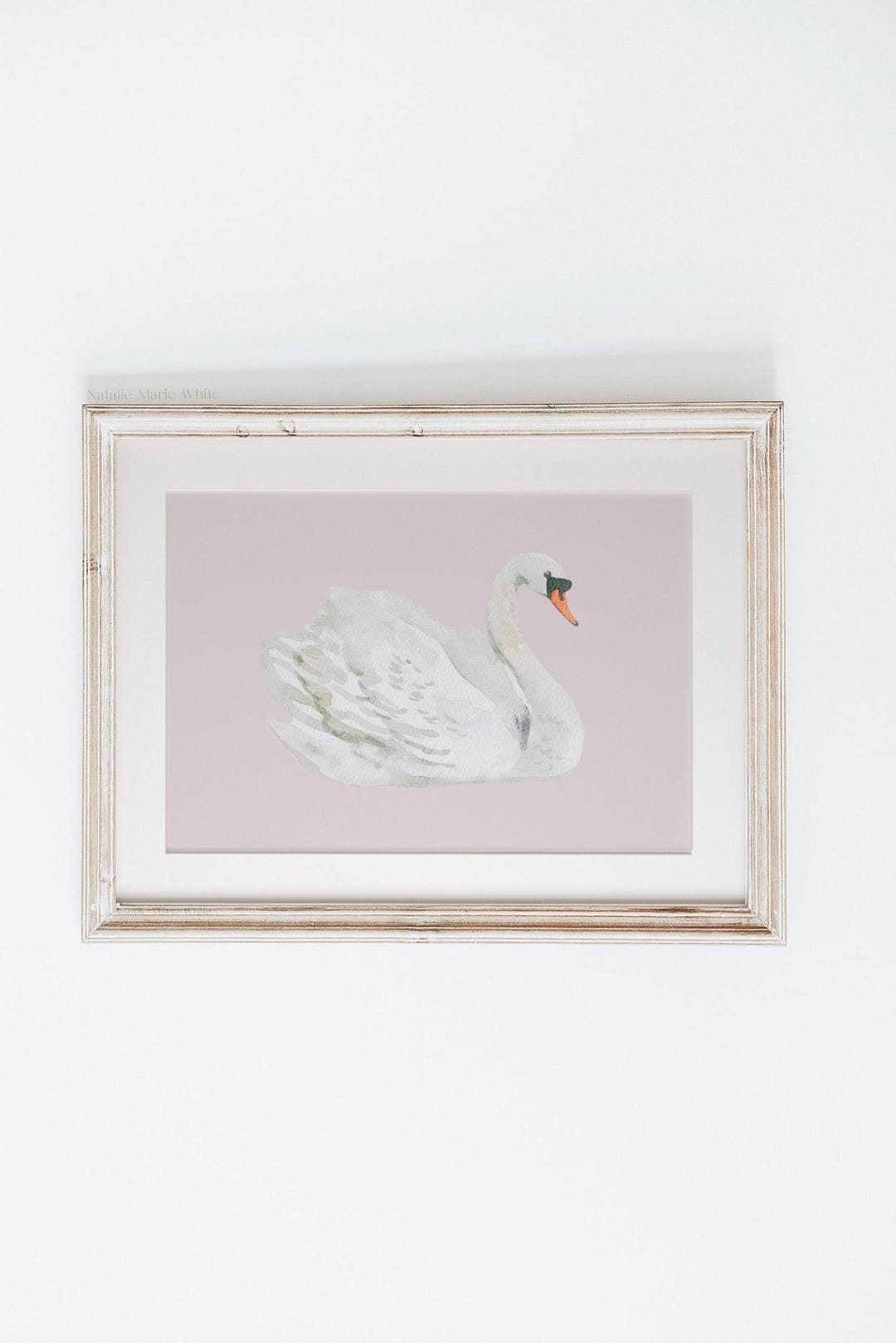 Swan Print, Swan Nursery Wall Art, Nursery Prints, Swan Nursery Art ...
