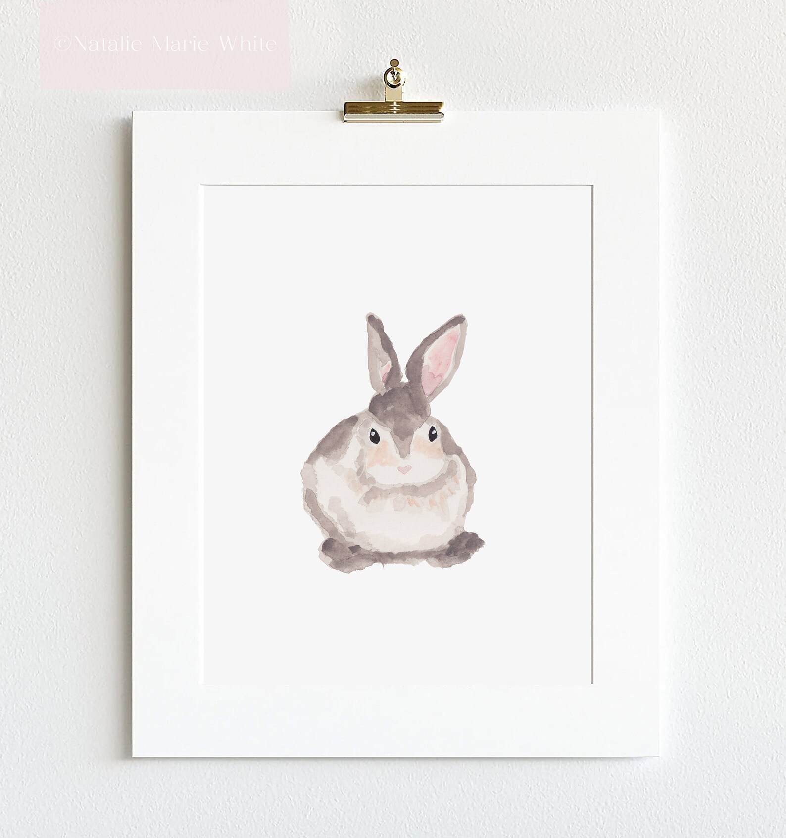 Bunny Nursery Art Bunny Nursery Decor Bunny Nursery Print - Etsy