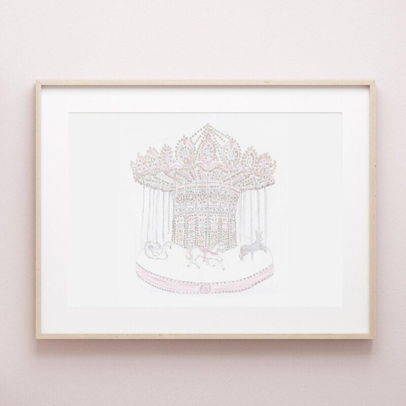 Carousel Print - Etsy