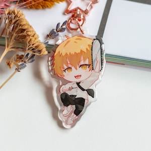 CSM Acrylic Keychain / Keycharm / Key Ring / Chainsaw Anime Merch - Etsy
