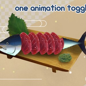 Premade Vtuber - Tuna-san - Premade Rig / Live2d Rig/ Vtuber Model ...