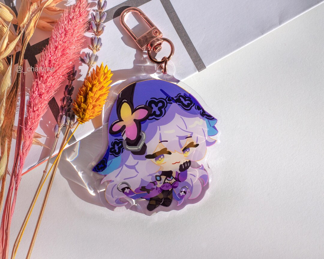 Honkai Star Rail Acrylic Keychain / Keycharm / Key Ring / HSR / Black ...