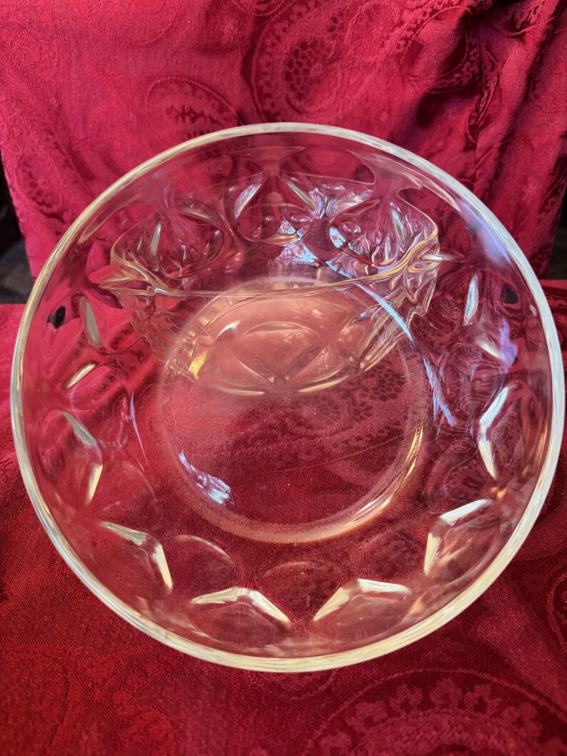Vintage Clear Glass Pyrex Teardrop Nesting Bowl ~ Set of 2 ~ Vintage ...