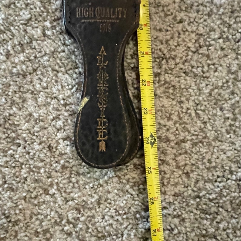 Vintage Quick Service LAKESIDE 5719 Leather Razor Strap Strop - Etsy