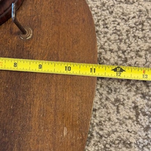 Vintage Barometer Wood Framed Hanging Key Hook - Etsy