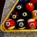 Vintage Complete Pool Ball Set With Triangle and Other Accessories - Etsy