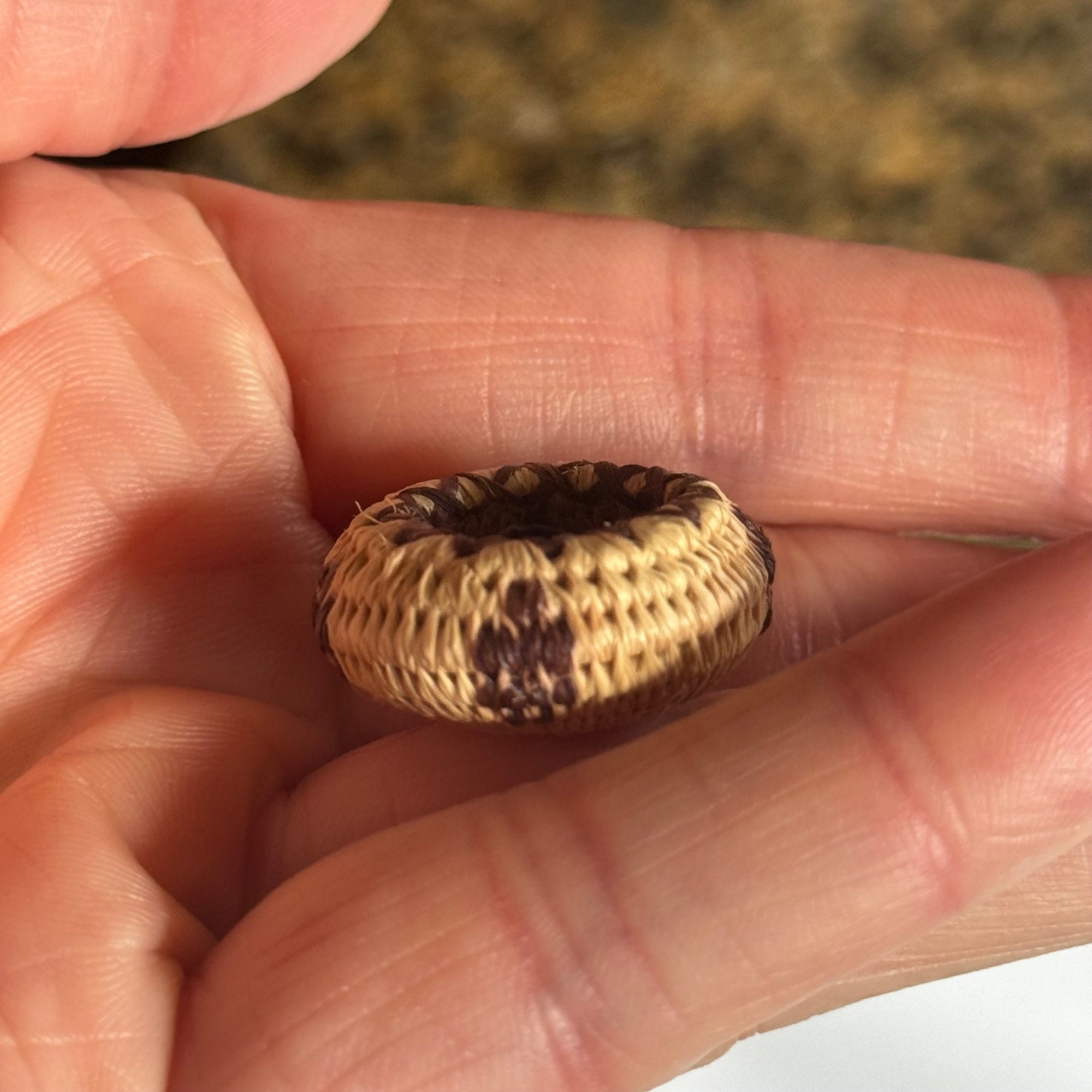 Native American Miniature Mini PIMA Woven Straw Grass Basket - Etsy