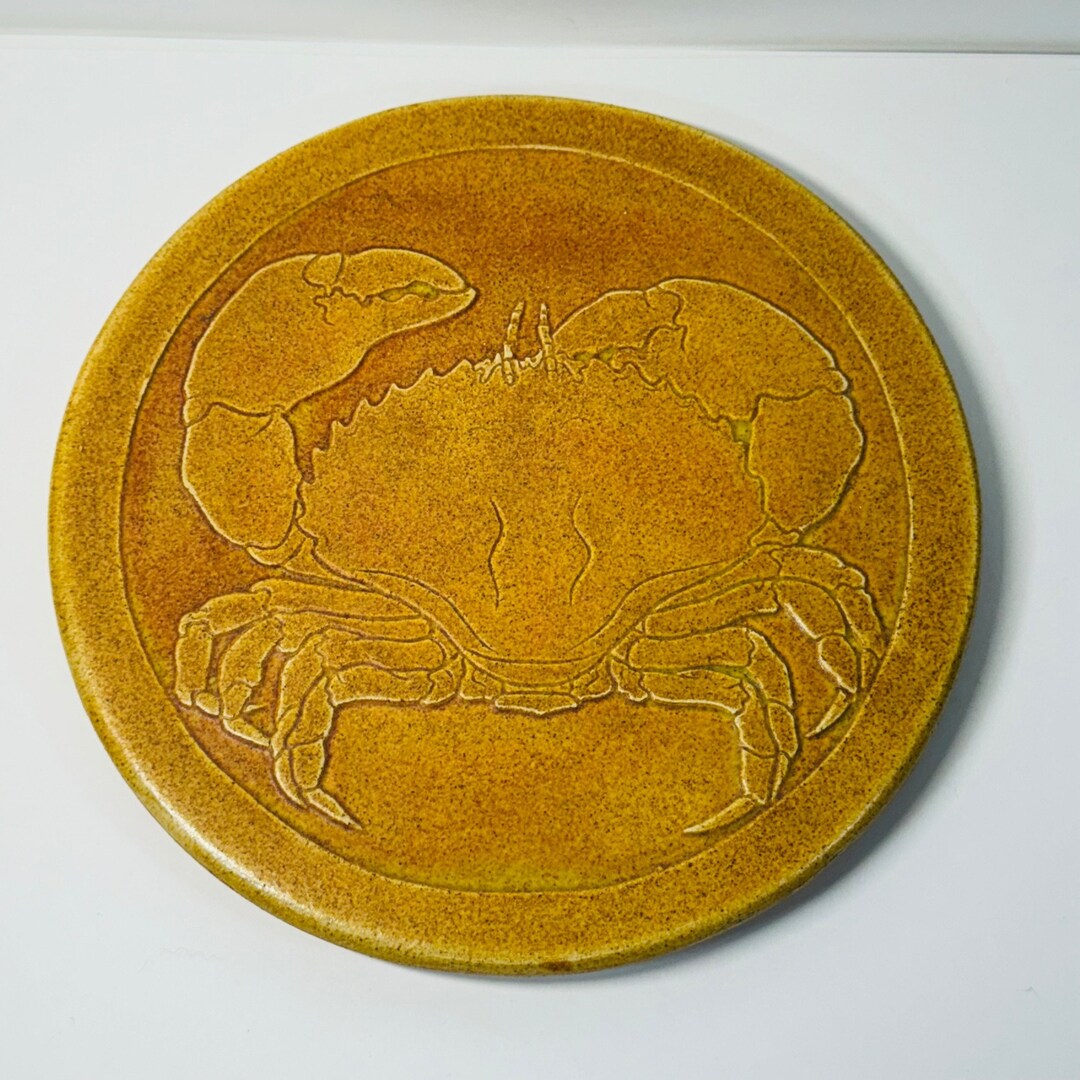 Signed Sullivan Pottery Crab Trivet Wall Hanging - Etsy
