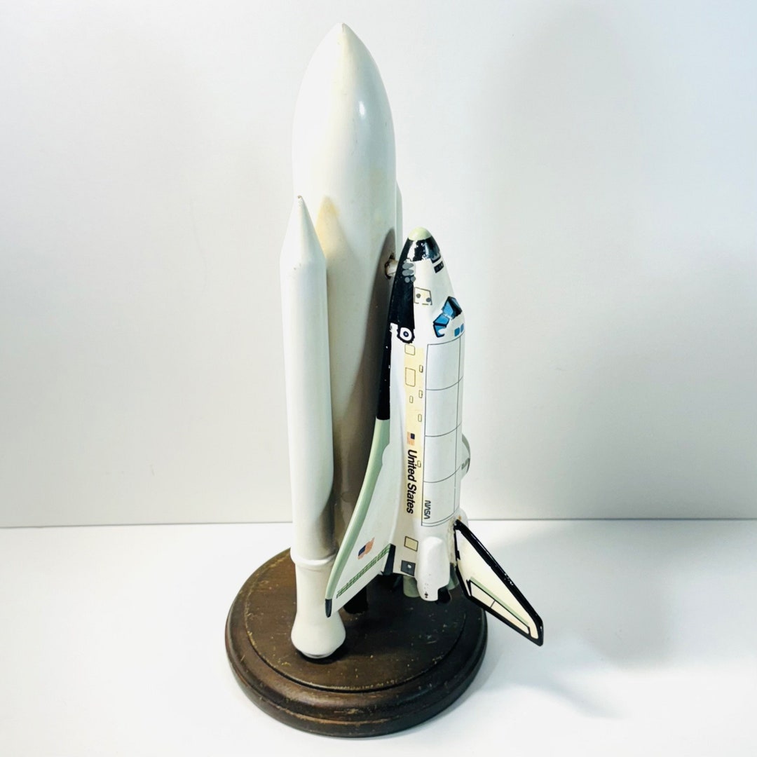 Vintage Halnet Space Shuttle Desk Top Model - Etsy