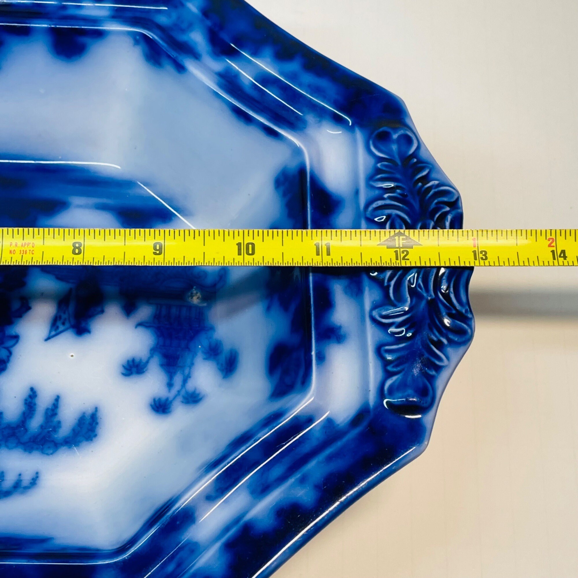 Antique J&G Alcock Scinde Flow Blue Casserole Serving Dish - Etsy