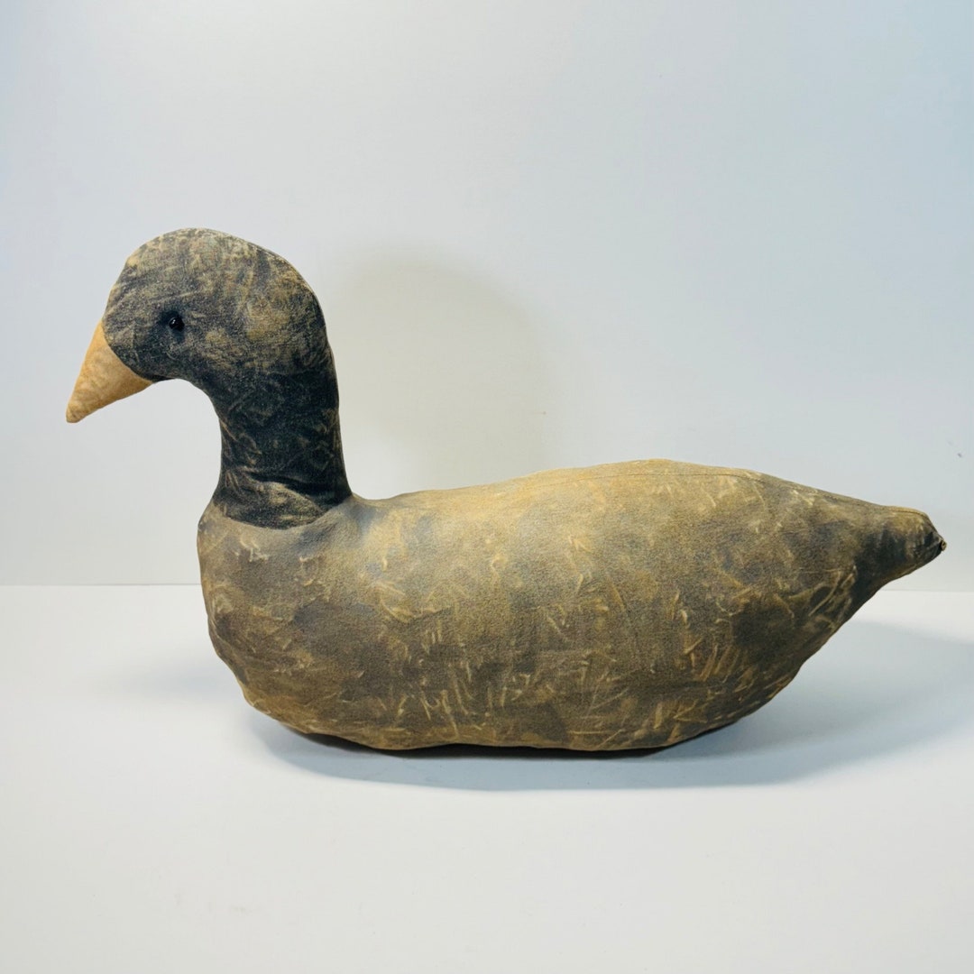 Vintage/antique Canvas Duck Decoy Hand Sewn - Etsy