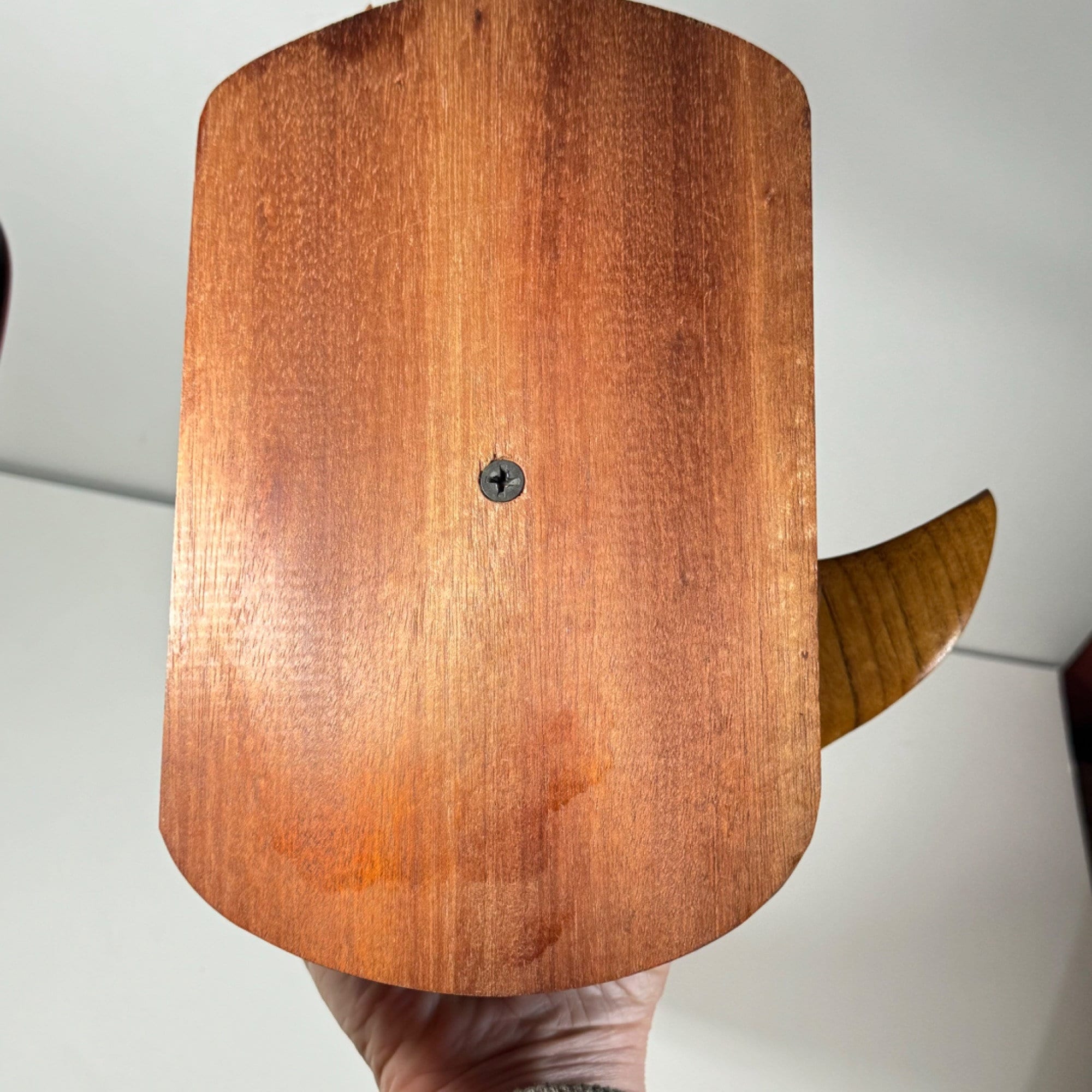 Vintage Hand-carved Manta Ray Wood Sculpture on Base - Etsy