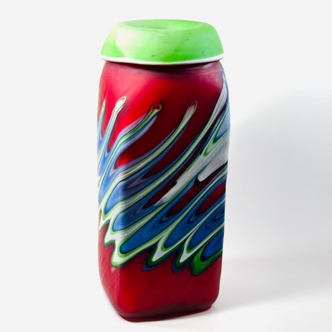 Baijan Art Glass Vase by Essie Zareh BEAUTIFUL - Etsy