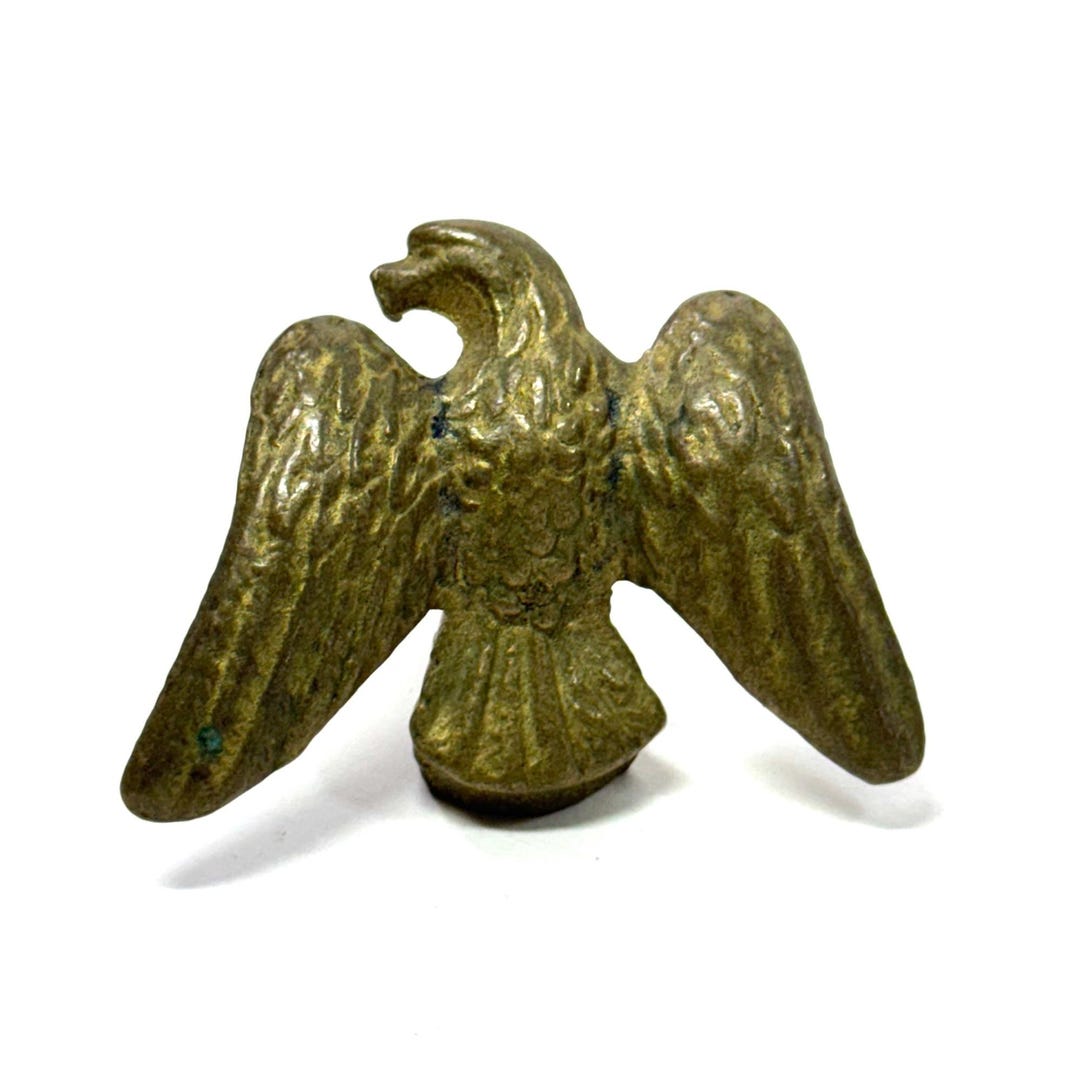 Vintage Brass American Eagle Lamp Finial - Etsy