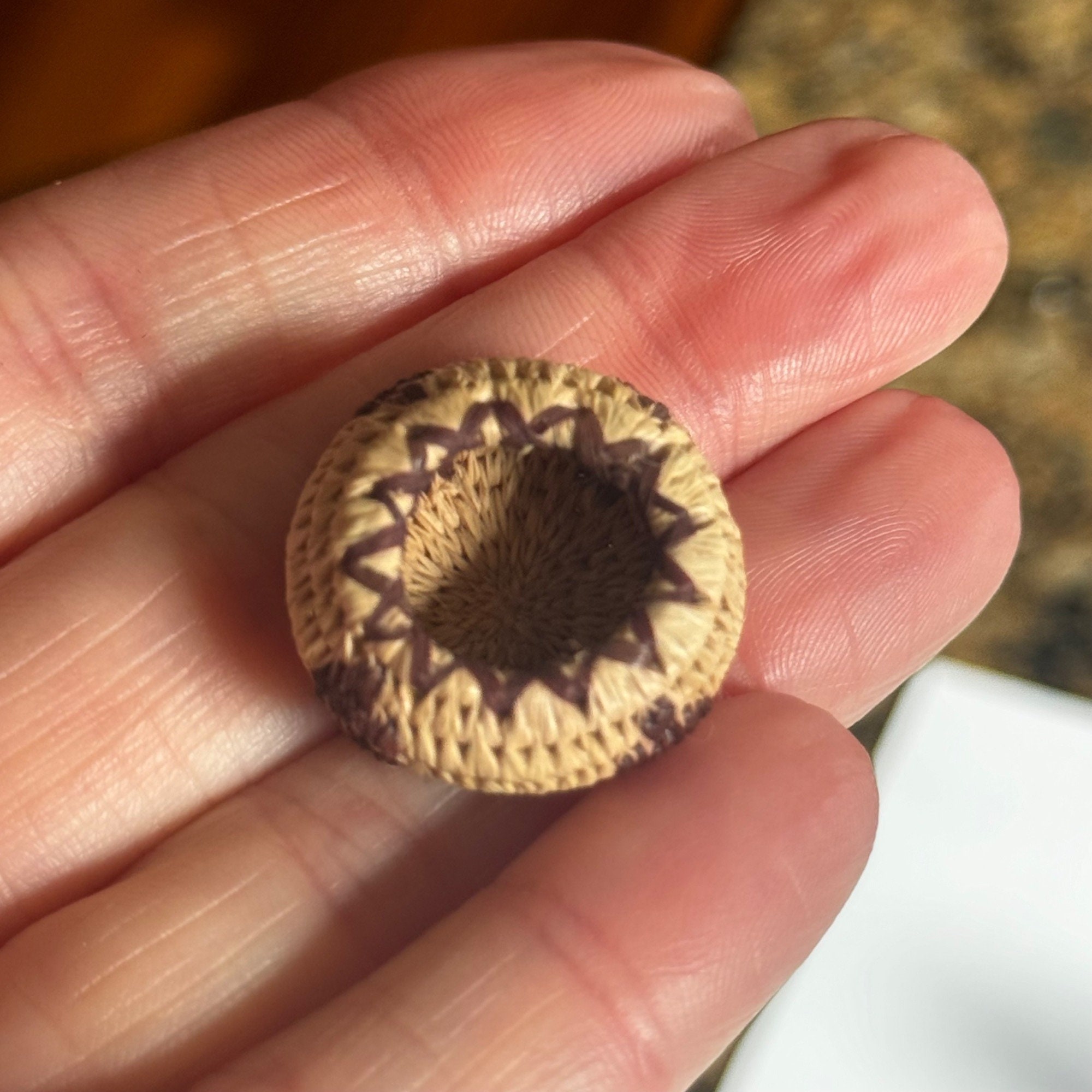 Native American Miniature Mini PIMA Woven Straw Grass Basket - Etsy